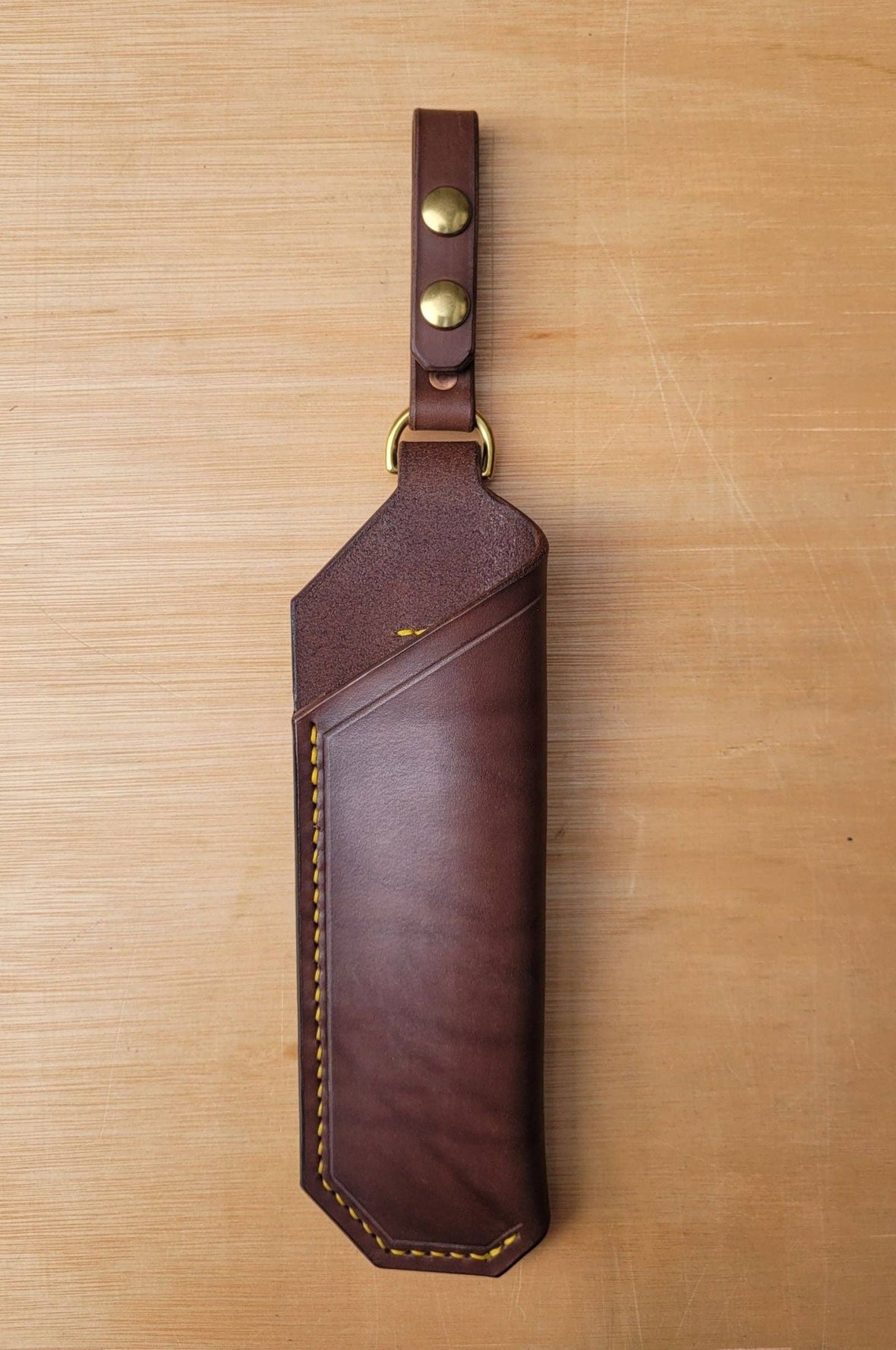 Folding Saw Leather Sheath | Snedkerværktøj